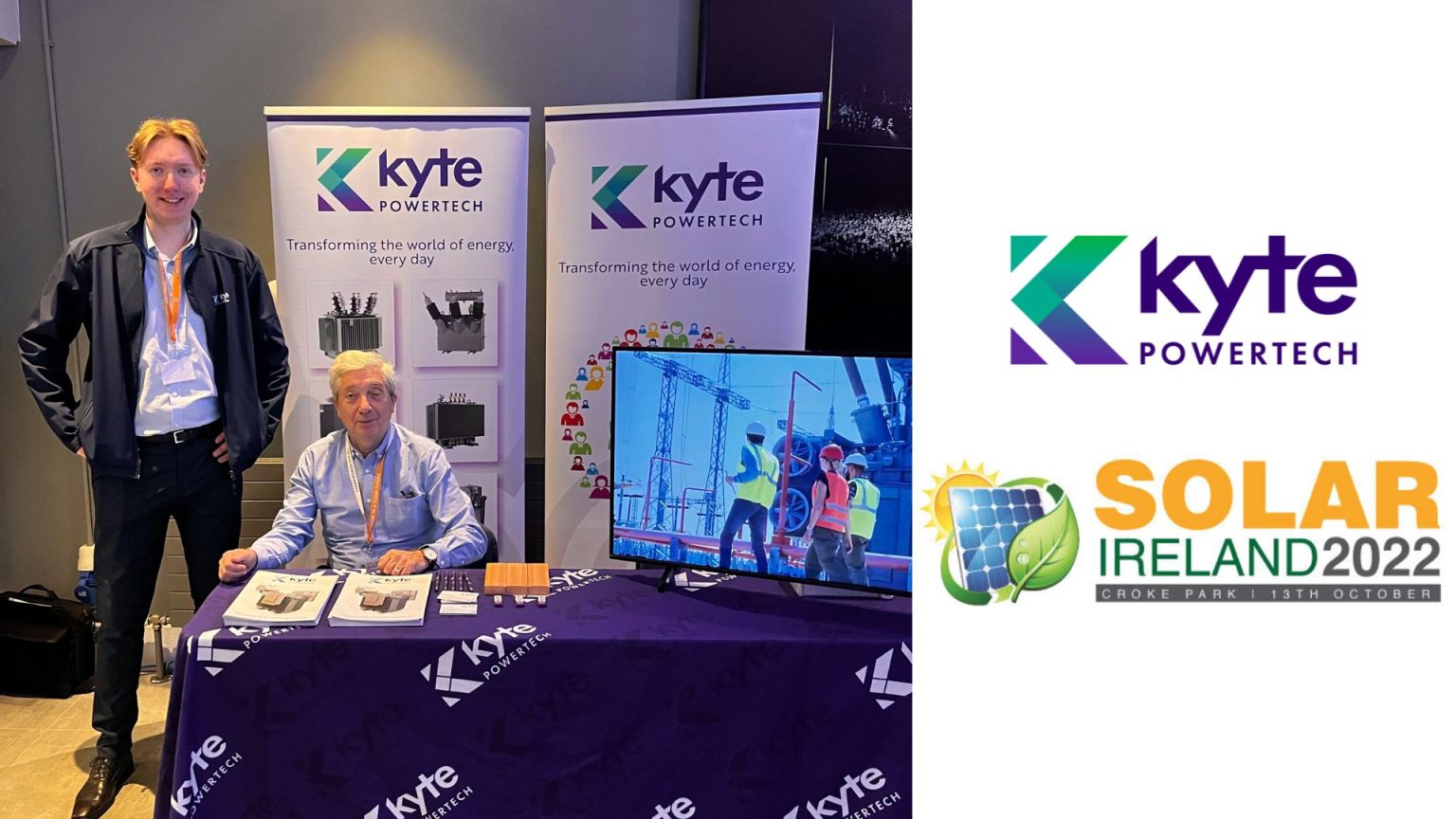 Kyte Powertech Attends Solar Ireland 2022 - Kyte Powertech